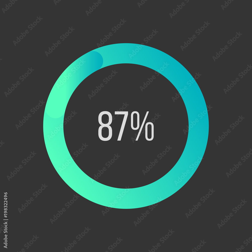 Modern loading bar. UX UI design. Vector template Stock Vector | Adobe ...