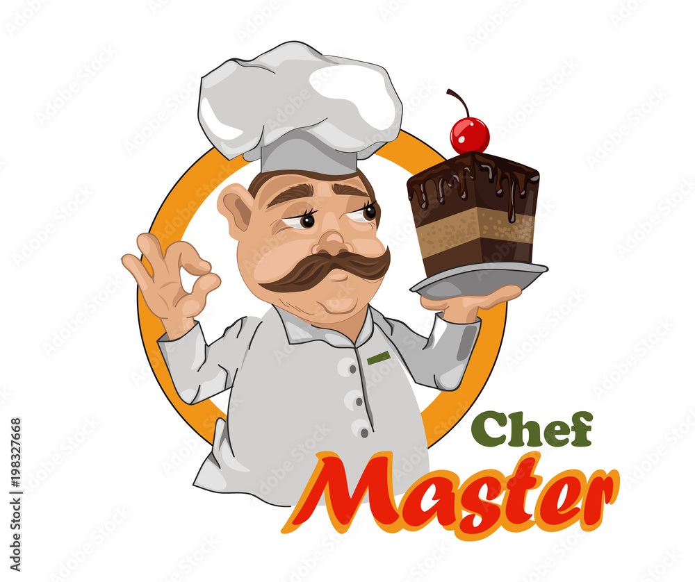 Cook chief Vector detailed design. Master chief cartoon character ...
