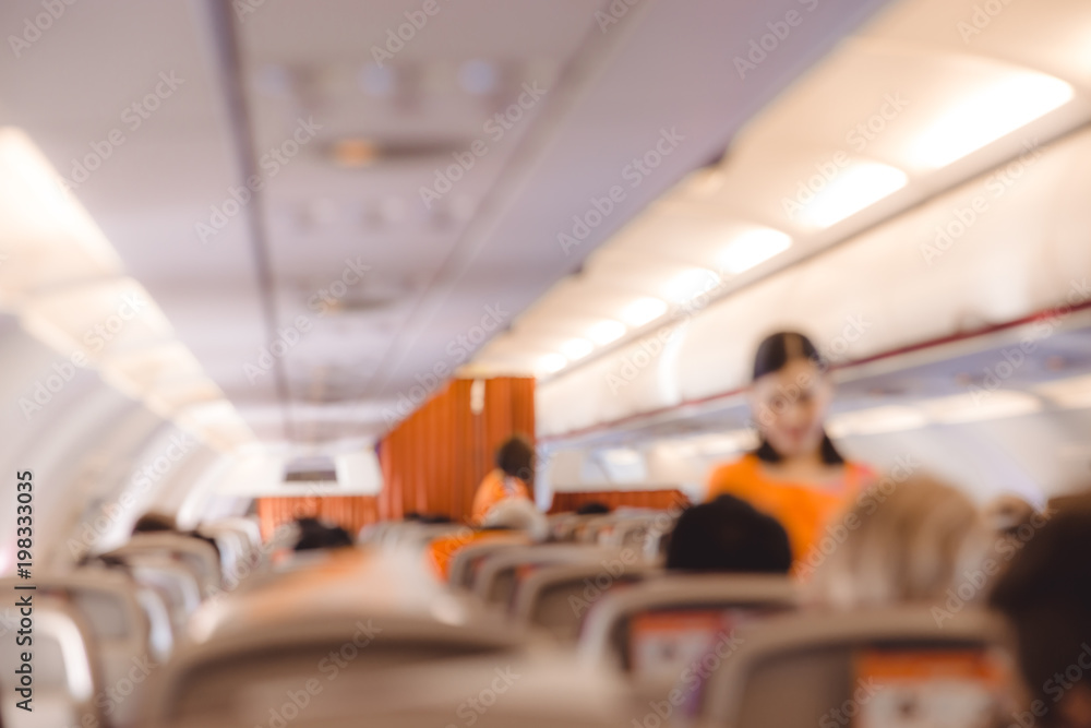 abstract blurred of cabin crew Stock Photo | Adobe Stock