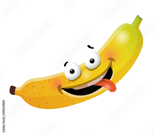 Banana Face Clip Art