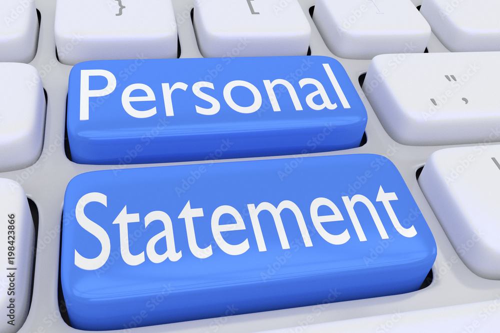 Personal Statement concept Stock Illustration | Adobe Stock