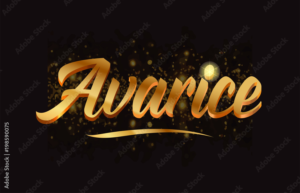 word text with sparkle and glitter background in gold, suitable for ...