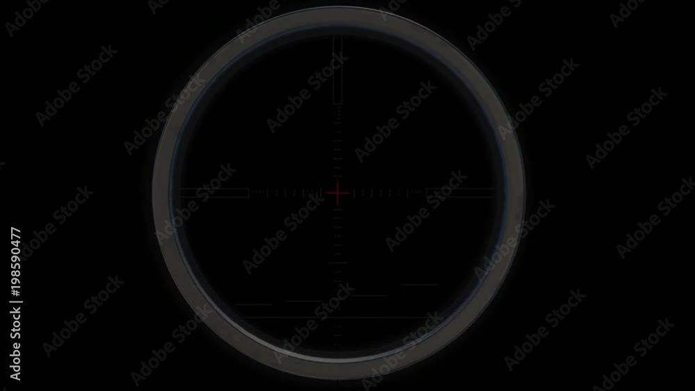 Sniper scope or optical sight with transparent background. Sniper scope ...