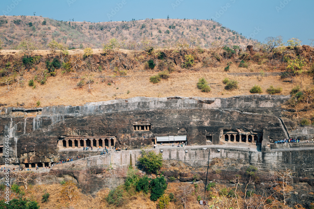 Ajanta Caves UNESCO World Heritage Site in India Stock Photo | Adobe Stock