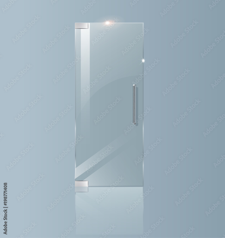 Modern glass doors. Transparent concepts for architectural projects ...
