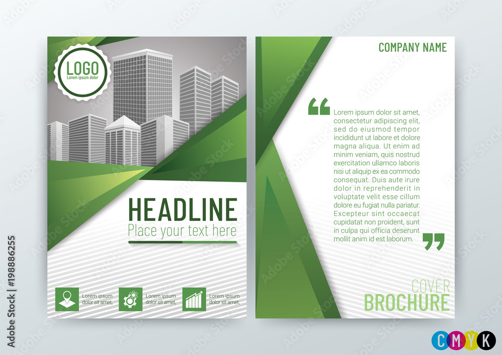 A4 Size, Abstract modern Background Creative Design, Business Brochure ...