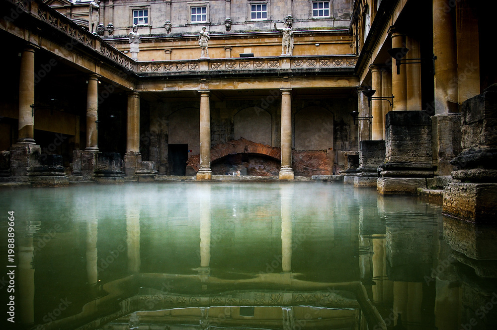 Roman Bath, Bath Stock Photo | Adobe Stock