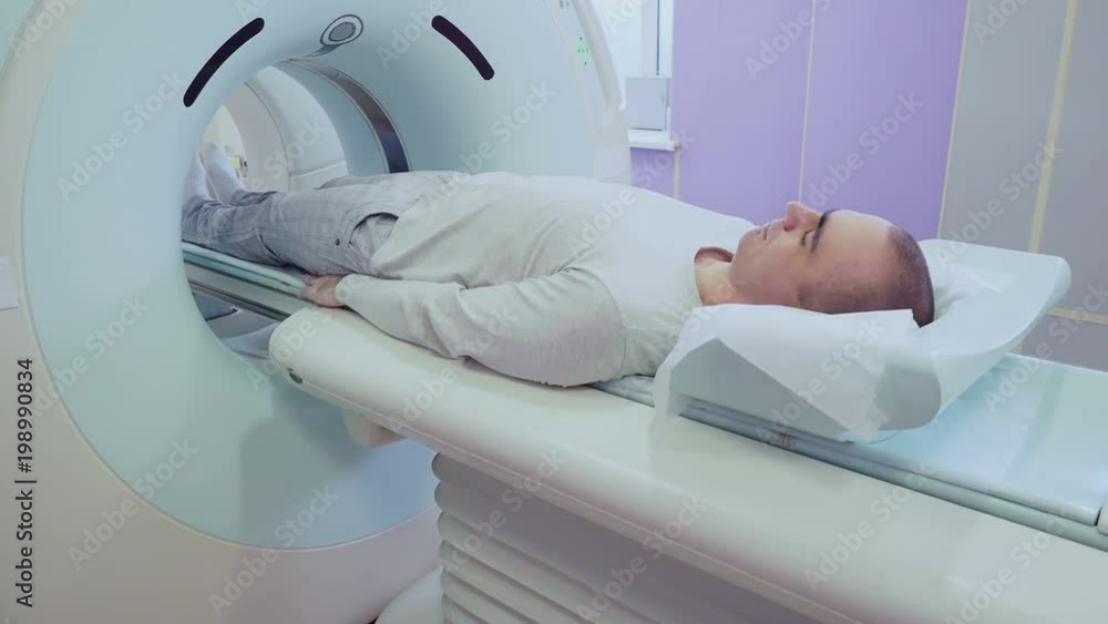 Video Stock Technical review of person with magnet for x-ray prognosis ...