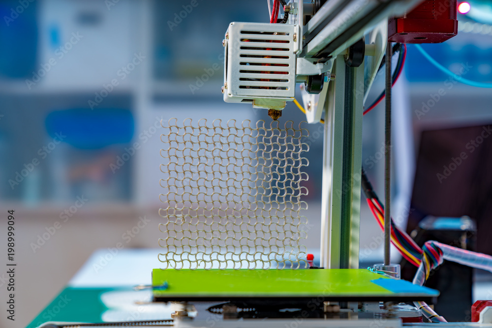 Sample metamaterial manufactured by 3d printing Stock Photo | Adobe Stock