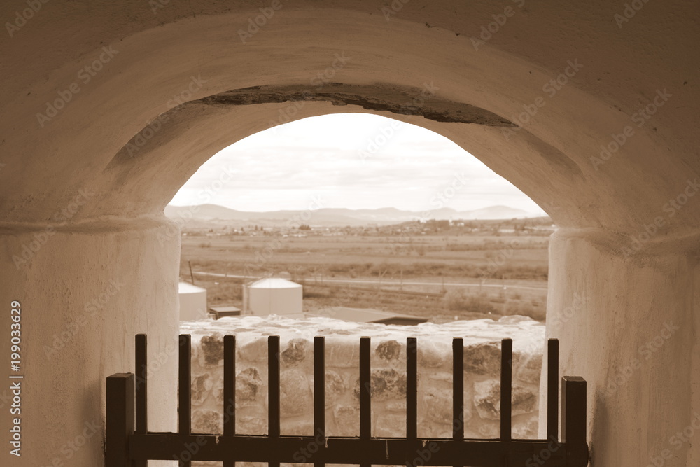 Fort in the village Feldioara, built by the teutonic knights 900 years ...