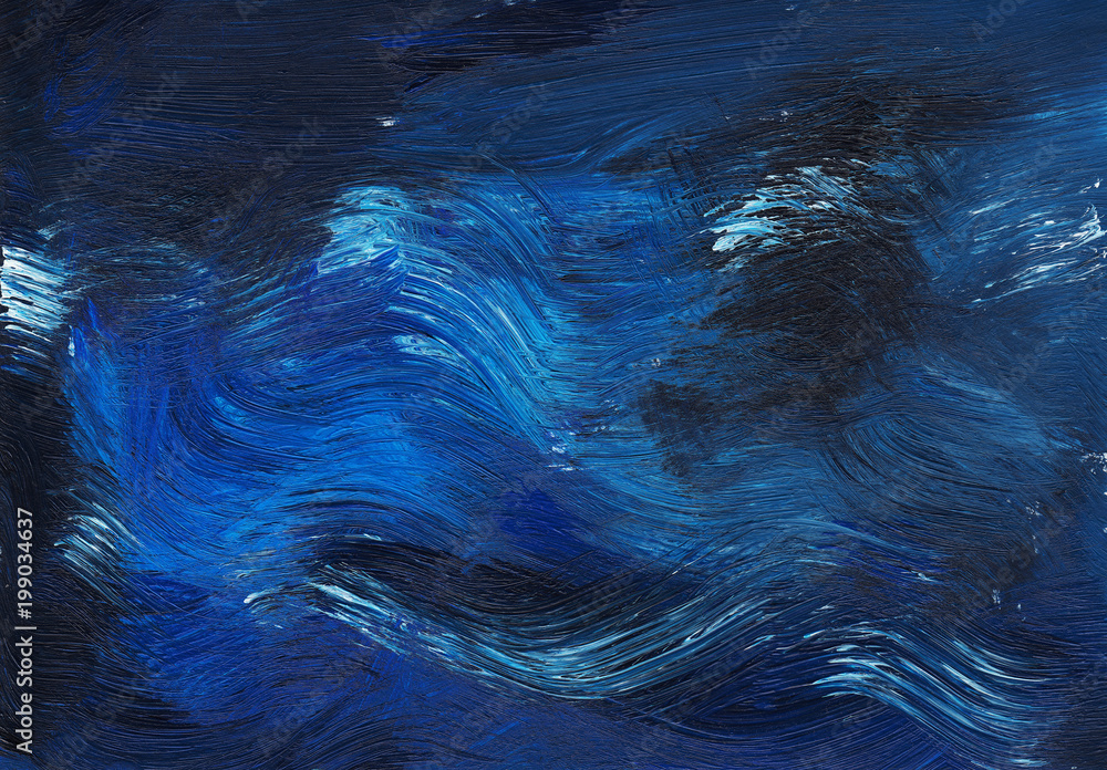 Abstract blue acrylic texture. Dark acrylic background for design Stock ...