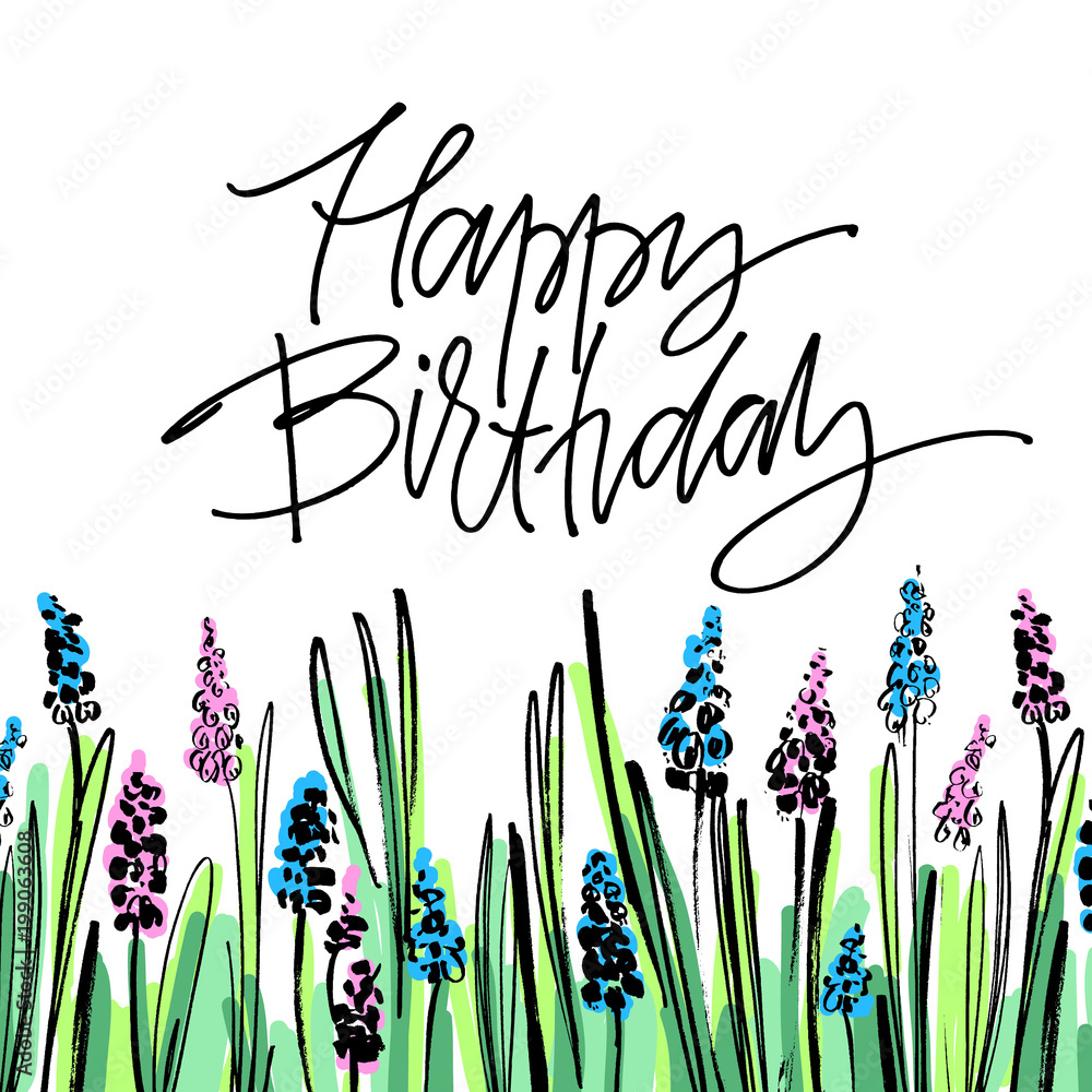 Happy Birthday Modern