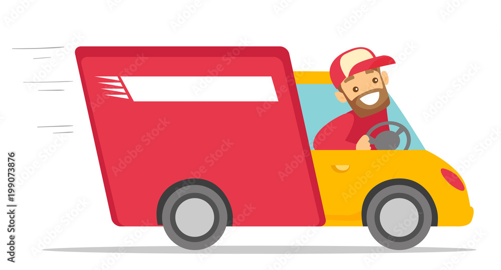 Truck Driver Cartoon