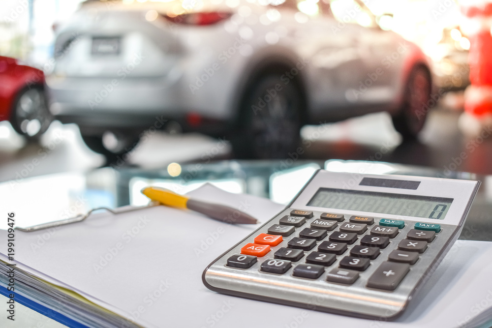 pressing calculator Stock Photo | Adobe Stock