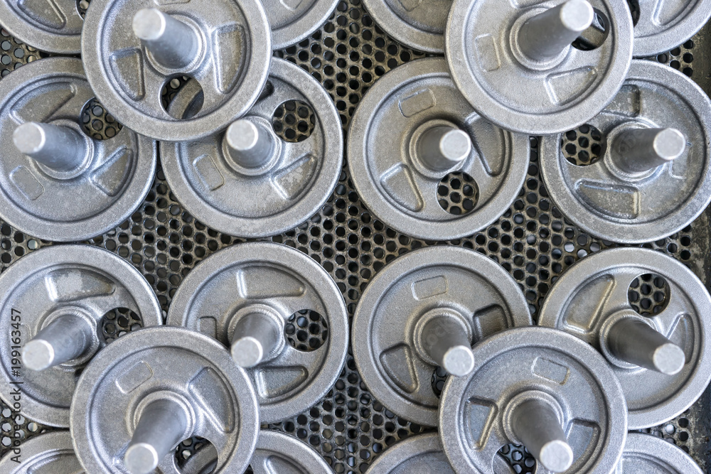 Pattern of forging automotive parts crank shaft, forging process in ...