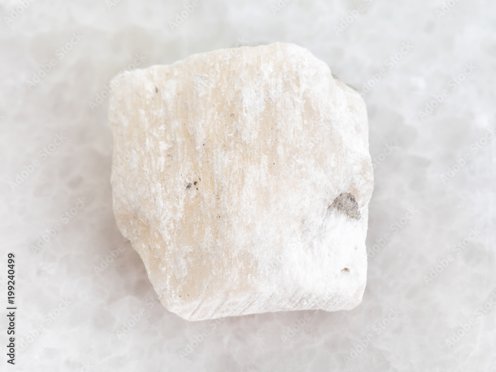 Raw White Marble Stone