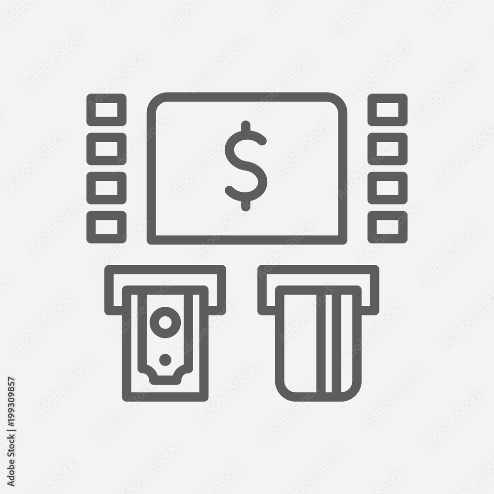 Bank Teller Line Design