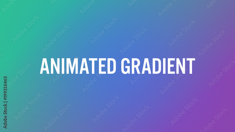 Animated Gradient Background Stock Template | Adobe Stock