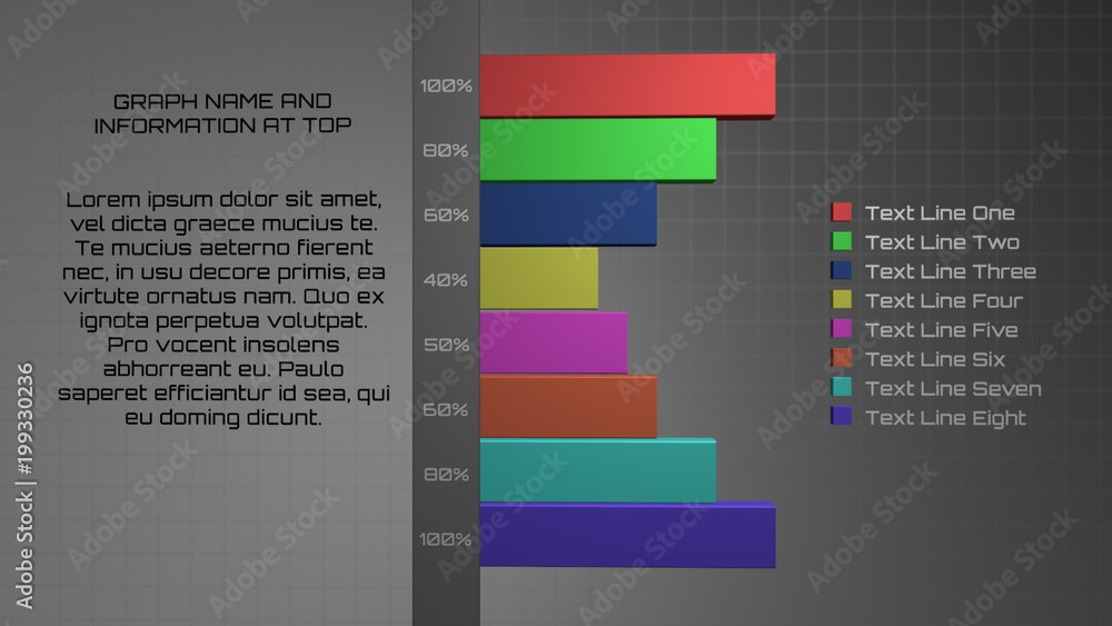 Animated 3D Column Graph 2 Stock Template | Adobe Stock