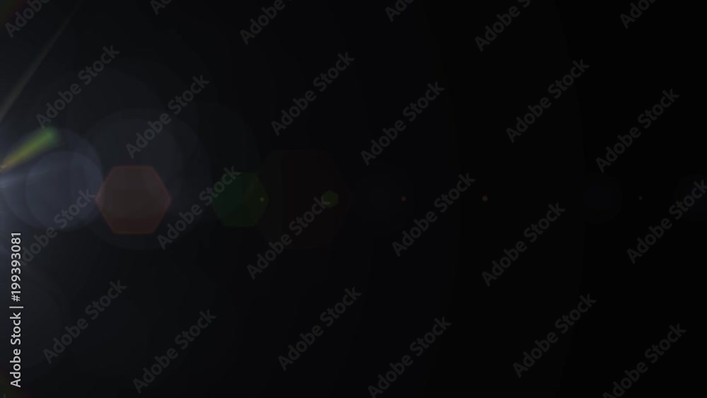 anamorphic lens flare 3840x2160 4K, lights background . Stock Video ...