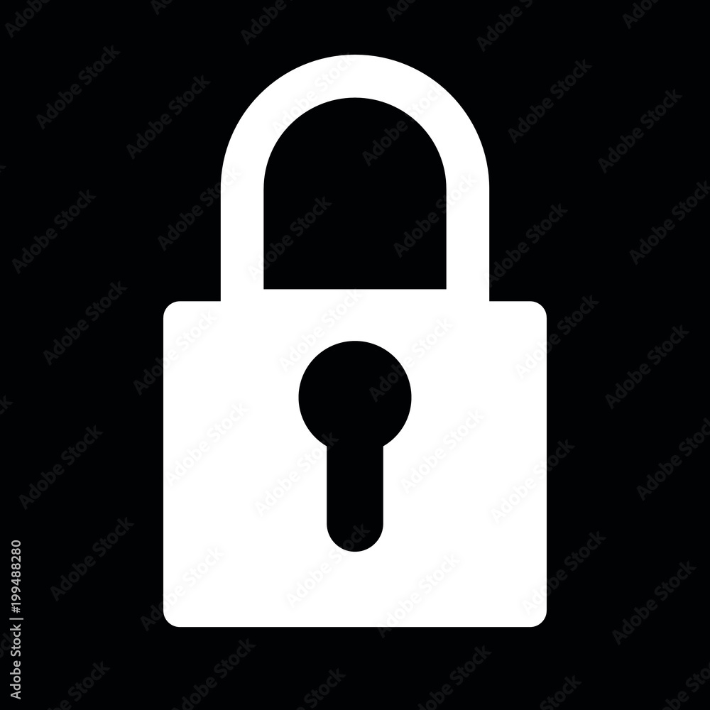 Schloss Symbol Stock Vector | Adobe Stock