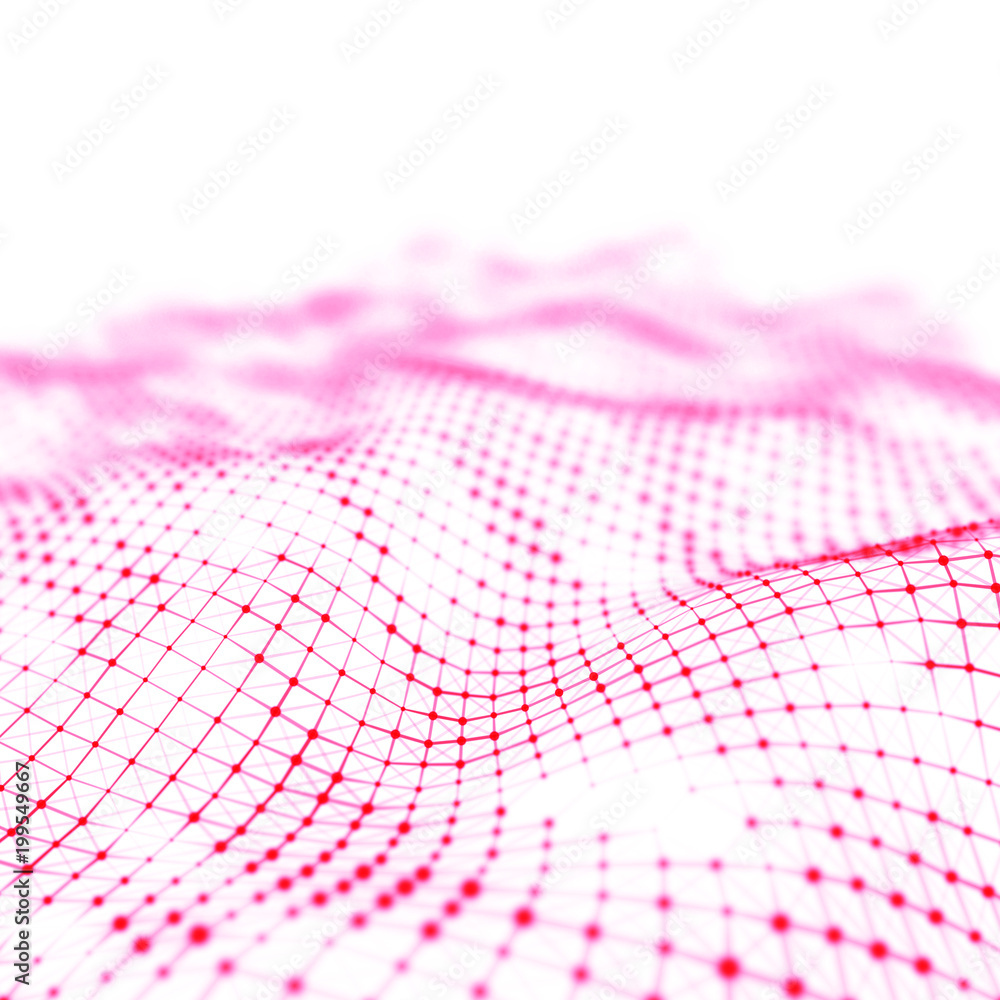 Abstract low poly background. Plexus polygonal background. Plexus low ...