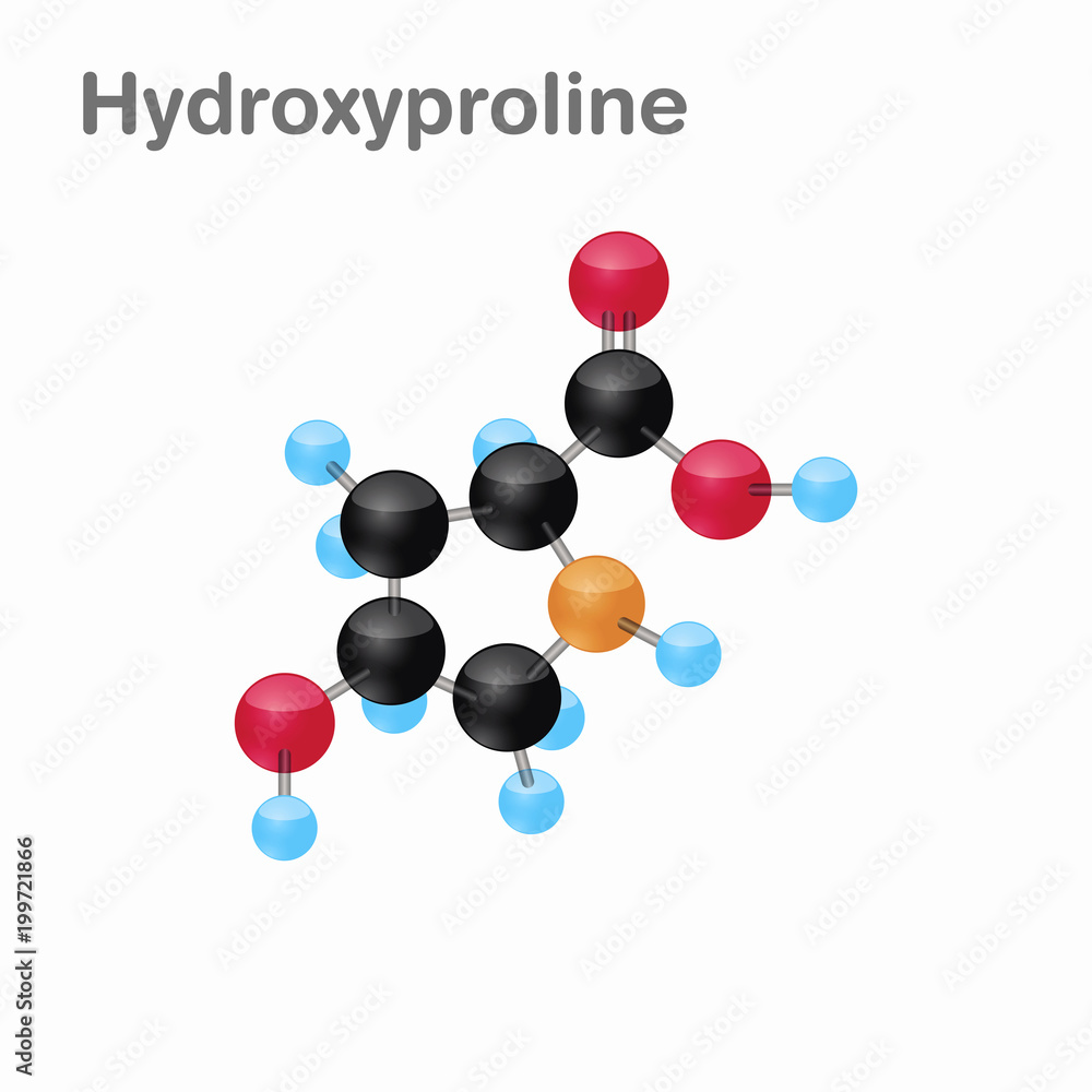 Hydroxyproline Structure
