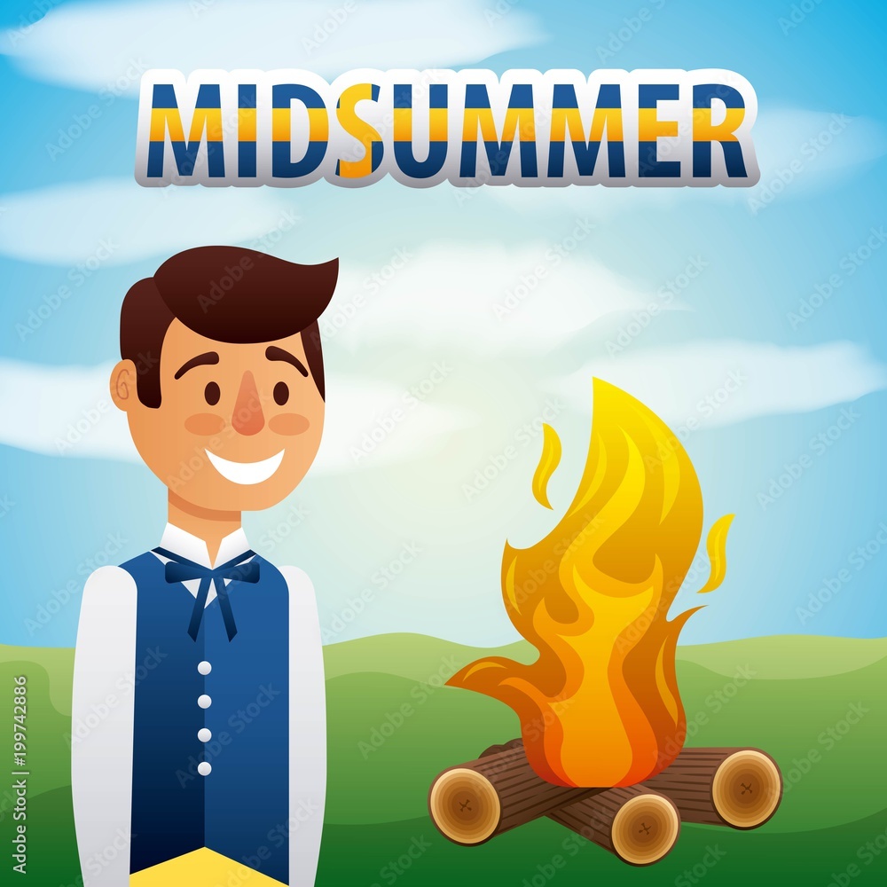 Swedish Midsummer Men