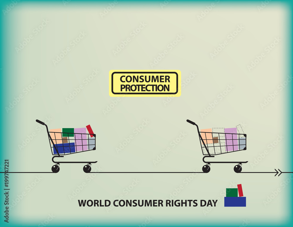 World Consumer Rights Day Stock Vector | Adobe Stock