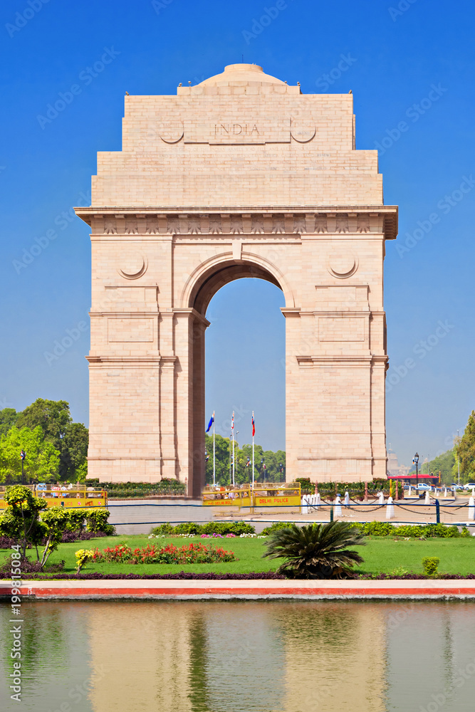 India Gate Stock Photo | Adobe Stock