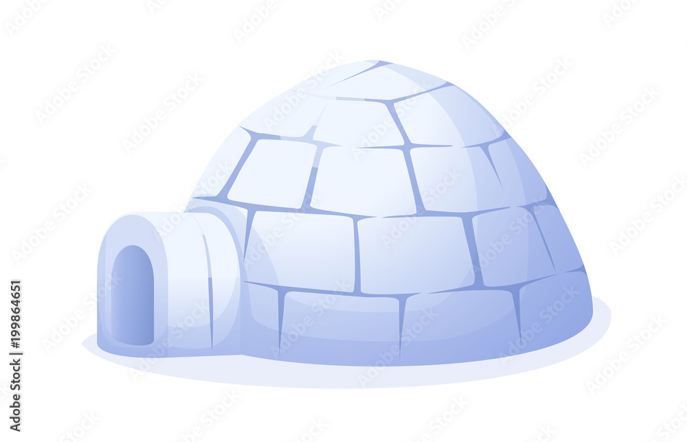 icon igloo Stock Vector | Adobe Stock