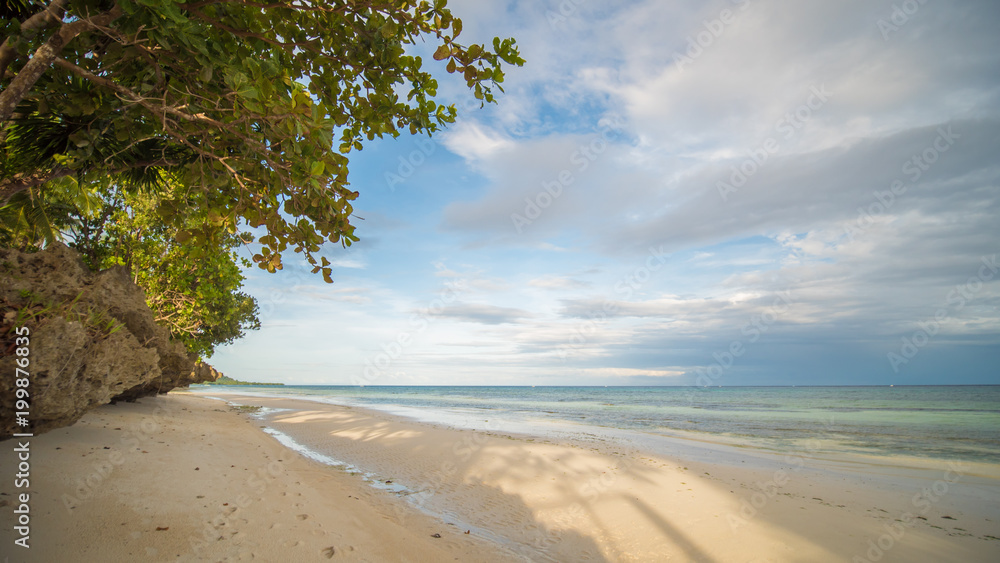 Beautiful gentle nature of the Philippines. The island of Bohol. A ...