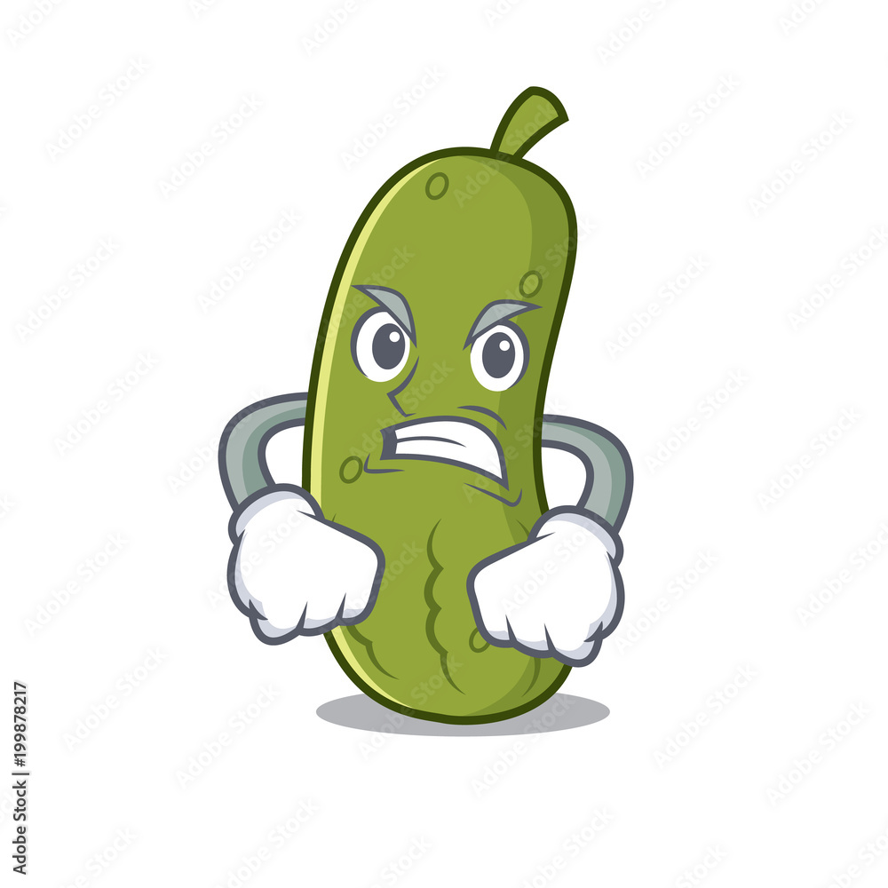 Angry Pickle Cartoon