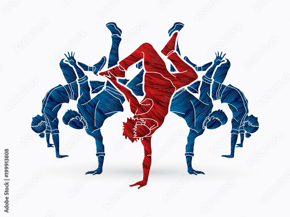 Group Dance Vector