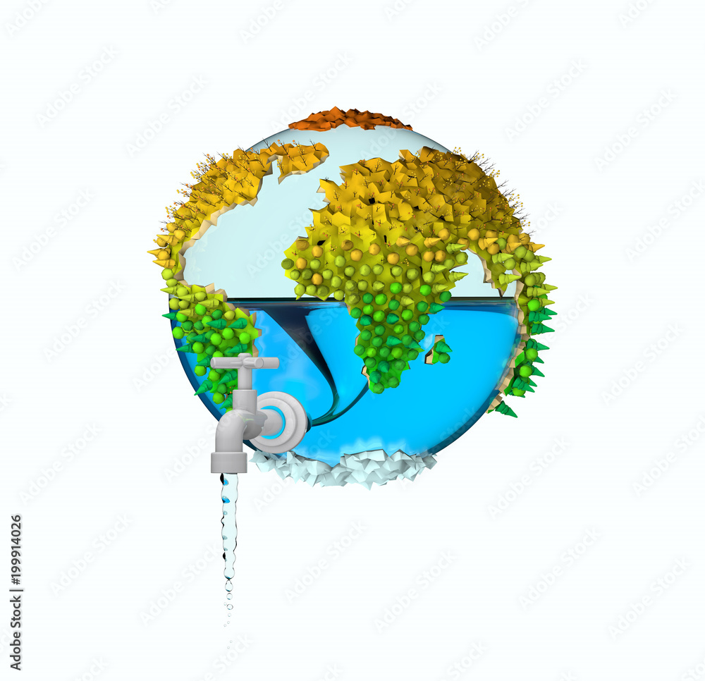 Poster Making Save Water Save Earth