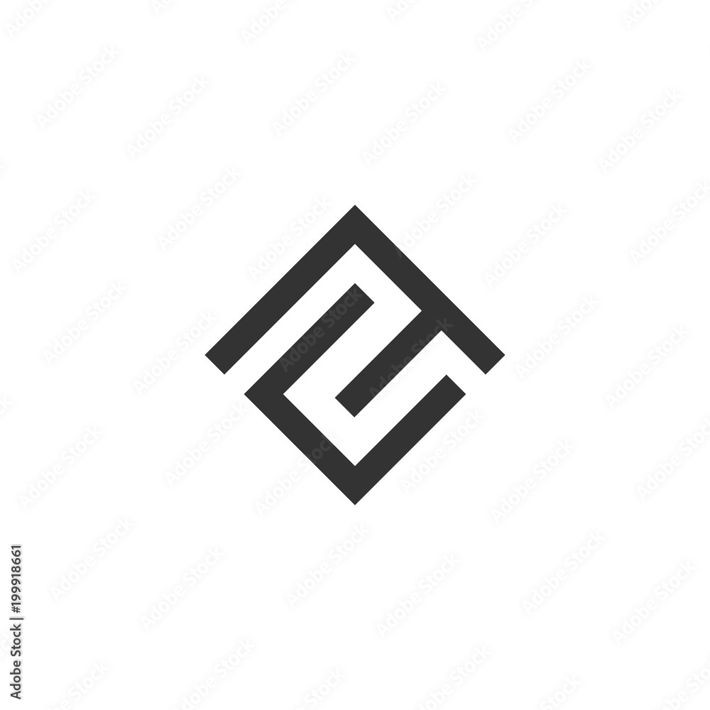 CF Logo Icon Stock Vector | Adobe Stock