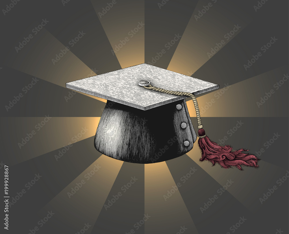 Vintage Graduation Cap