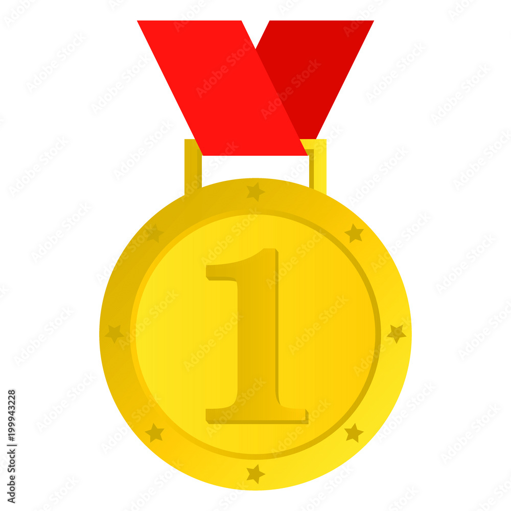 winner medal vector design Stock Vector | Adobe Stock