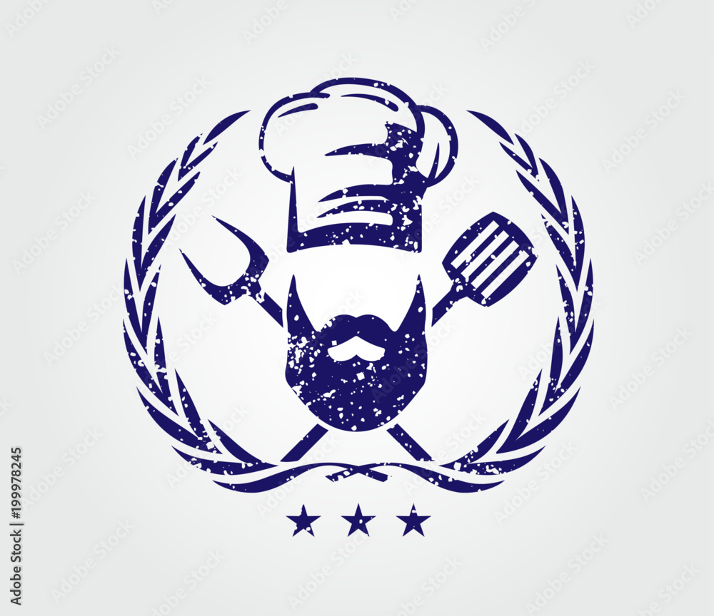 Cook vector logo Stock Vector | Adobe Stock