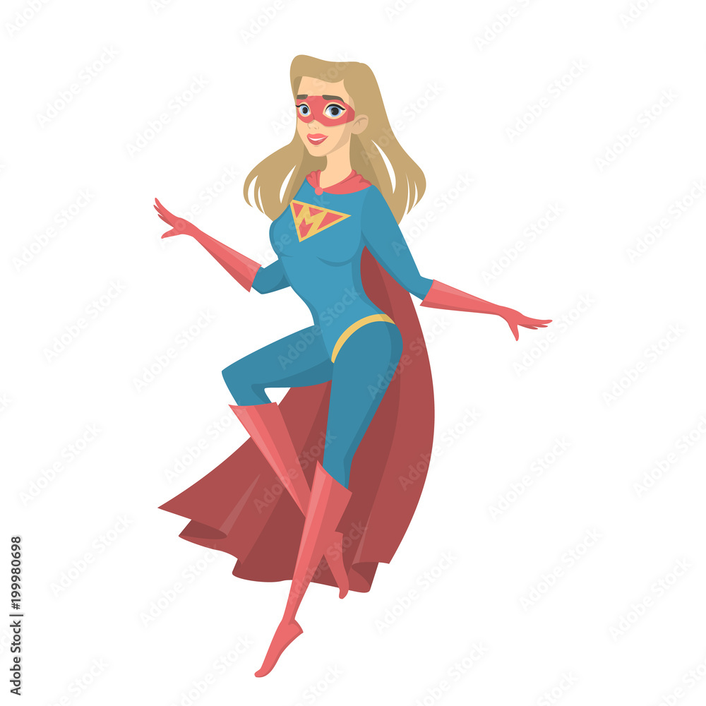 Isolated super mom. Stock Vector | Adobe Stock