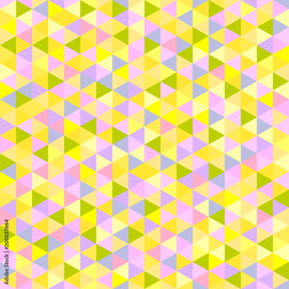 Seamless triangle pattern. Abstract geometric wallpaper of the surface ...