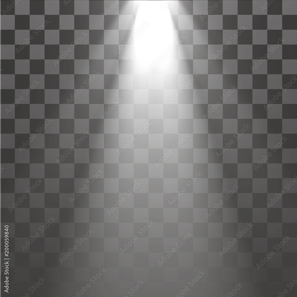 Vetor de light rays medium weight top to bottom transparent vector eps ...