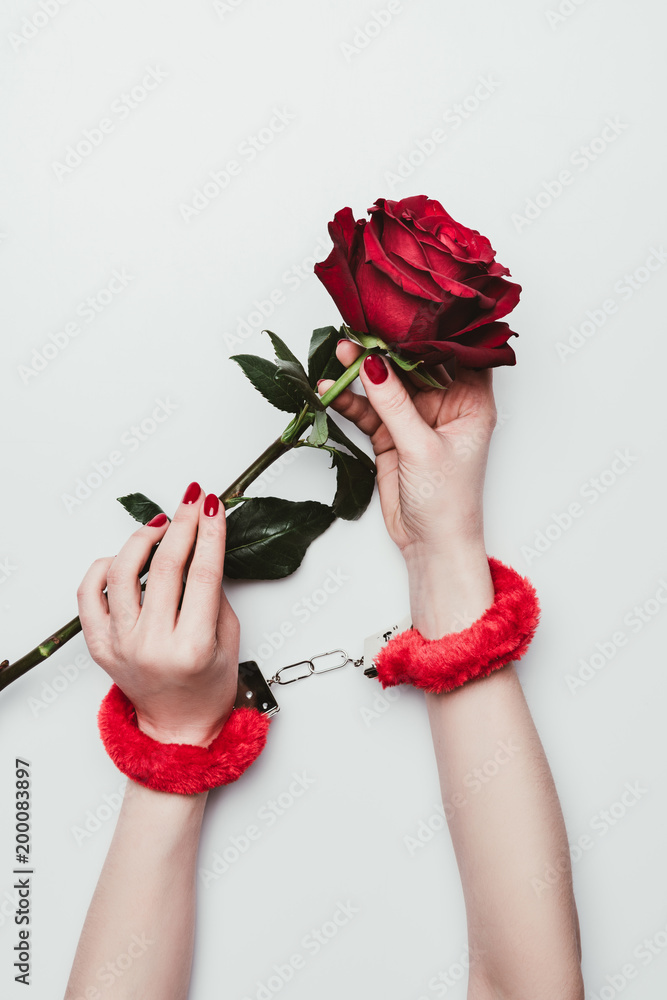 Handcuff And Rose Red