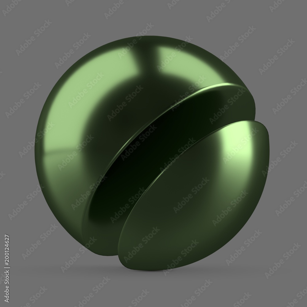 Green anodized metal Stock 3D asset | Adobe Stock