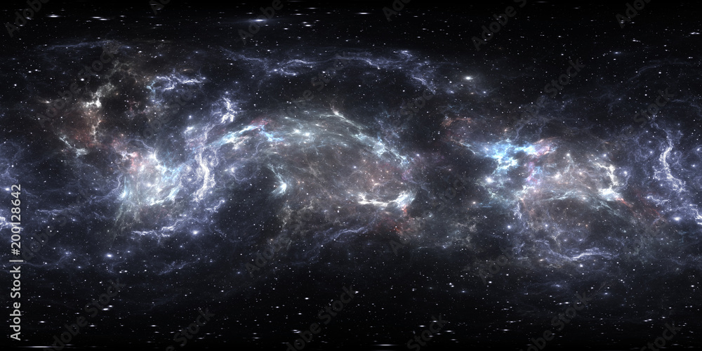 360 degree space panorama, equirectangular projection, environment map ...