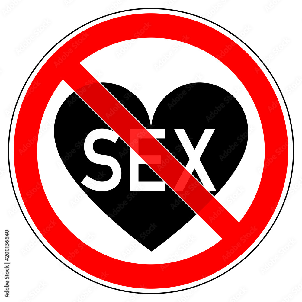 Srr350 Signroundred German Verbotszeichen Sex Verboten Xxl G5992