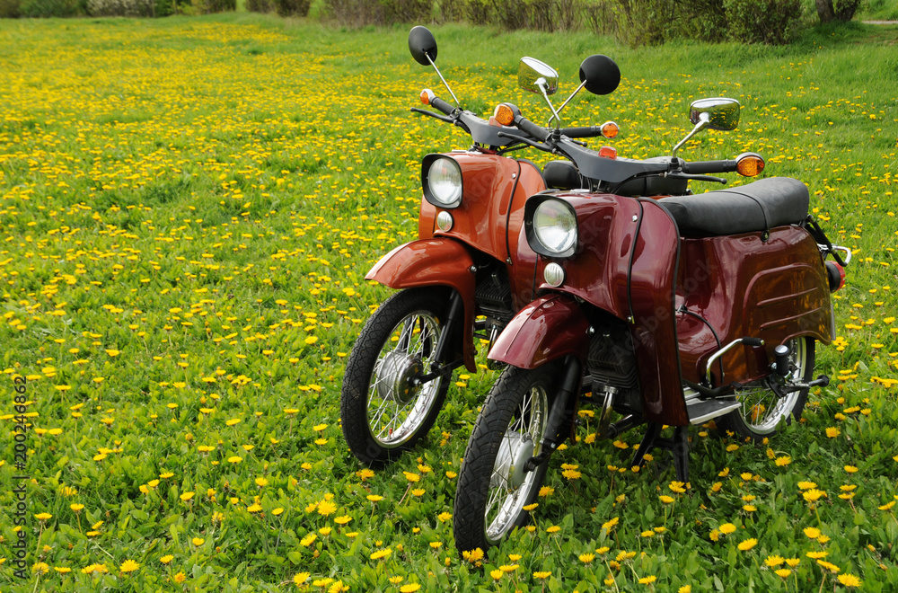 DDR Mopeds Stock-Foto | Adobe Stock