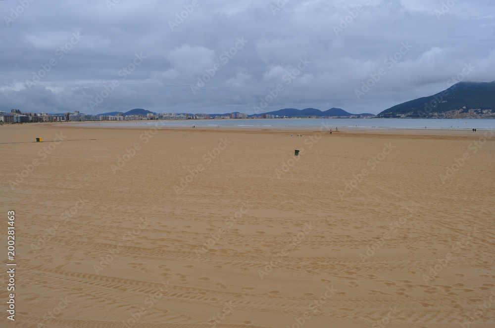 Playa de Laredo, Cantabria, España Stock Photo | Adobe Stock