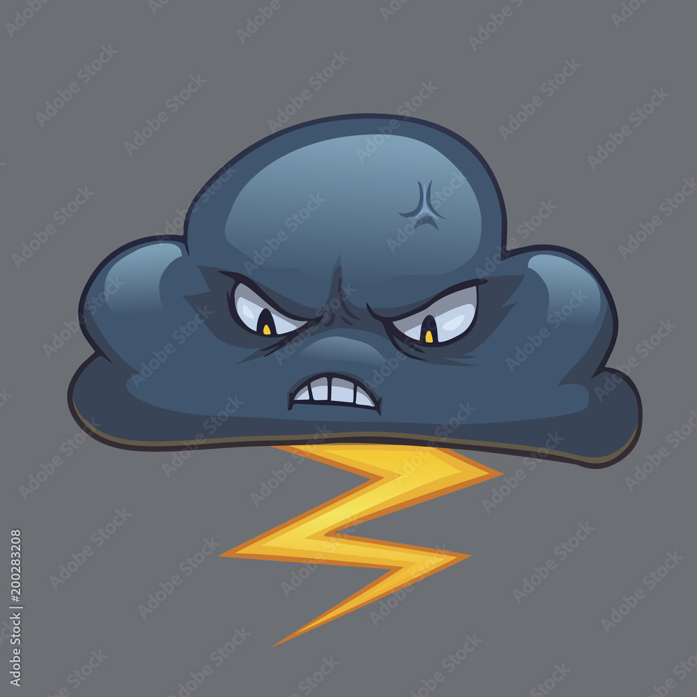 Storm Clouds Cartoon