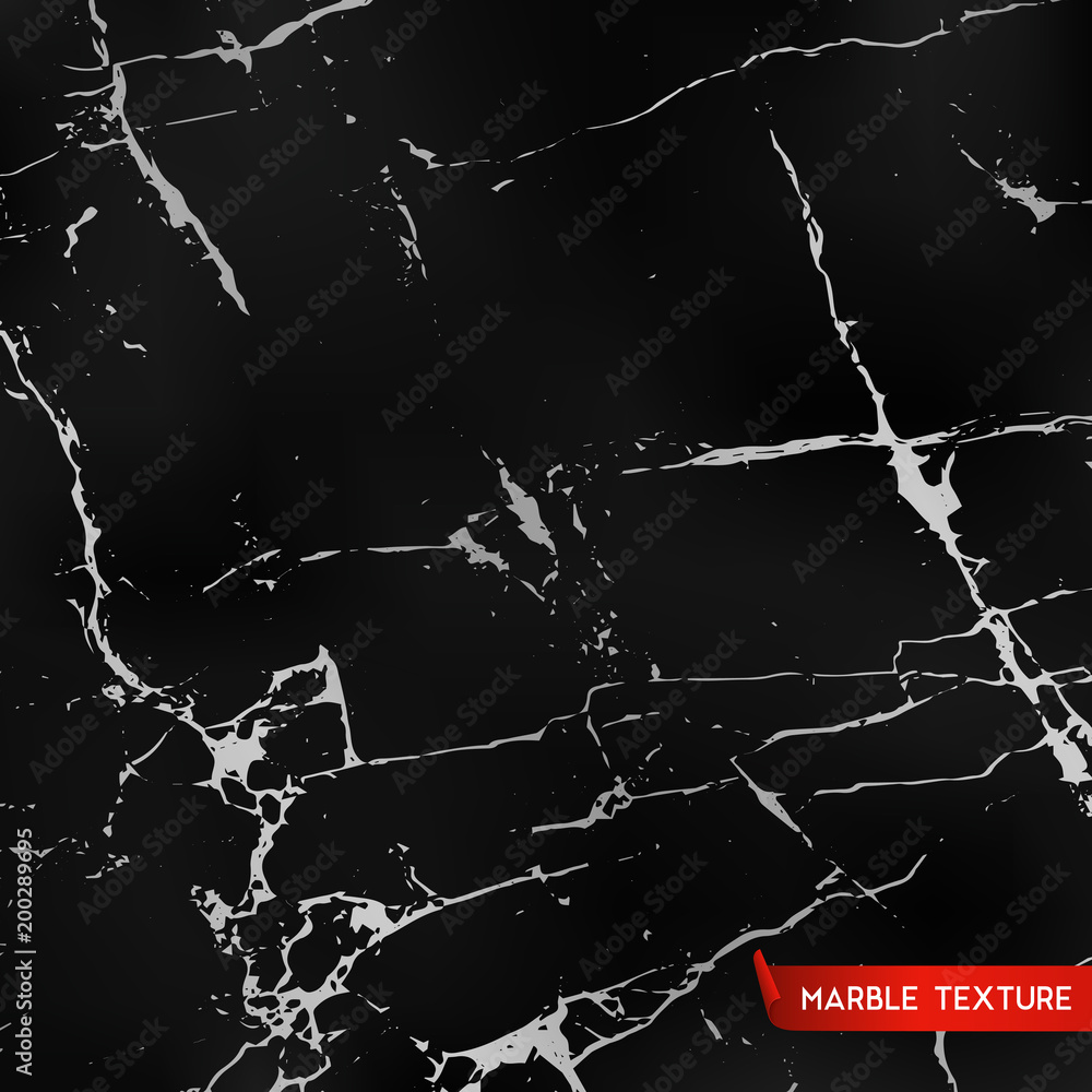 Black marble textures Stock Vector | Adobe Stock